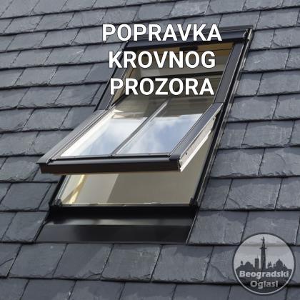 Dihtovanje curenja krovnog-krovnih prozora