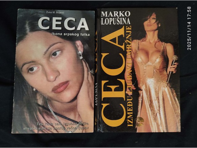Ceca Velickovic x 2 knjige