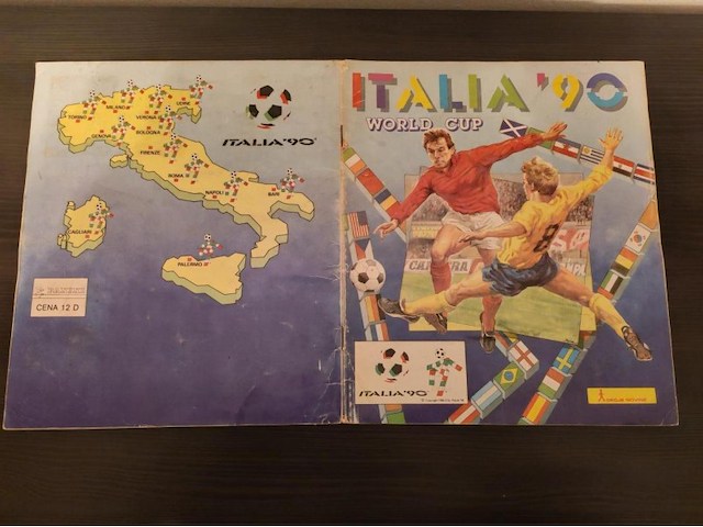 Album Fifa 1990 Italia Panini pun