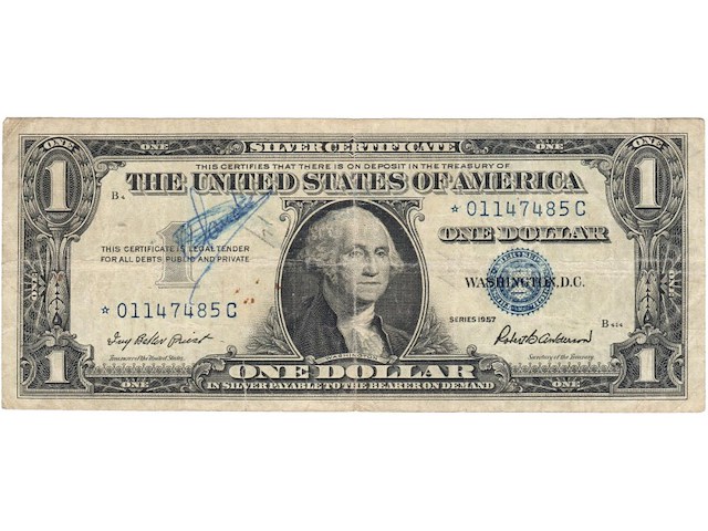 1 Dolar 1957. ☆