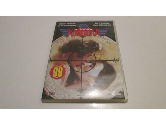 3 dana Kondora - Robert Redford / Faye Dunaway, DVD