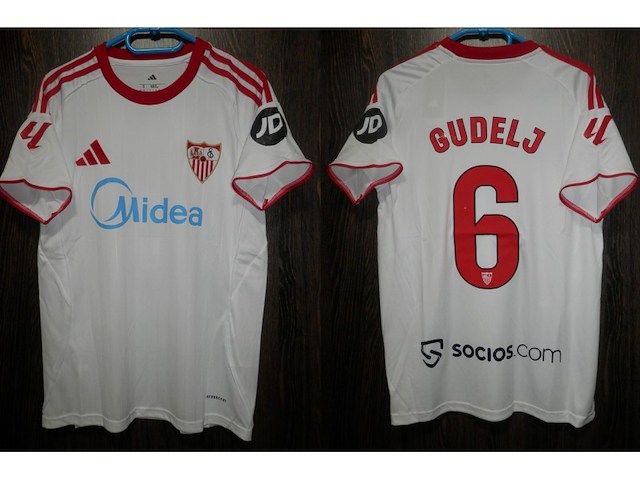 Sevilla dres 2025-26 Gudelj 6 (Gostujući)