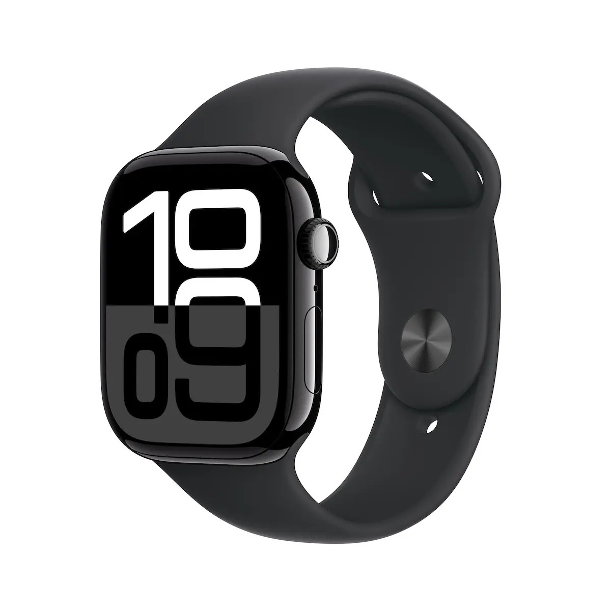 APPLE Series 10 Pametni sat, 42mm, GPS, Aluminijumsko kućište, Sport Band S/M, Crni