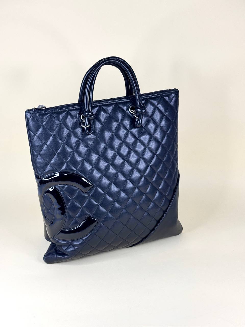 Chanel Cambon Ligne Flat Lambskin Tote (2005-2006)