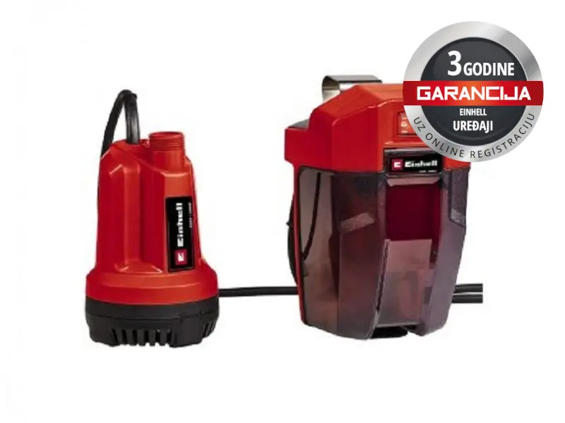 EINHELL Pumpa GE-SP 18 Li 4181500, Bez baterije i punjača