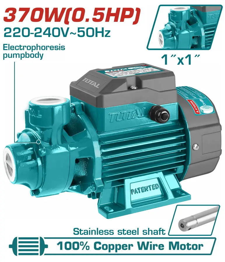 Total Pumpa za vodu TWP13706, 370W, 35L/min