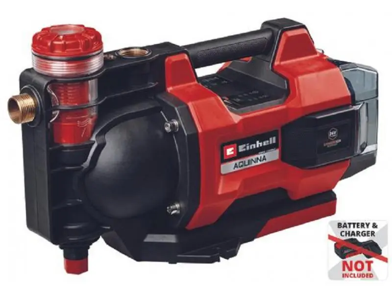 Einhell AQUINNA 36/38 F LED AUTOMATIC Akumulatorska baštenska pumpa, bez baterije i punjača