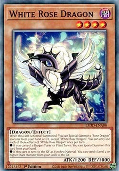 White Rose Dragon - L5DD-ENA08 - Common 1st Edition