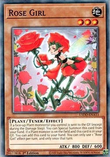 Rose Girl - L5DD-ENA11 - Common 1st Edition