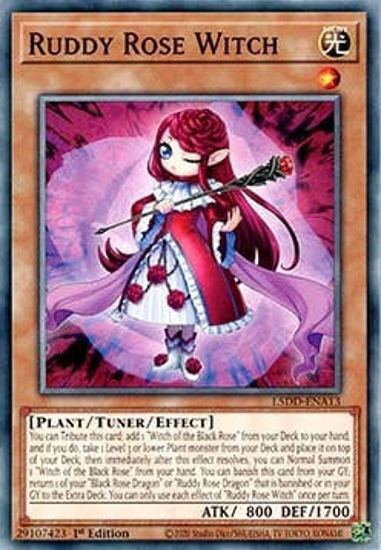 Ruddy Rose Witch - L5DD-ENA13 - Common 1st Edition