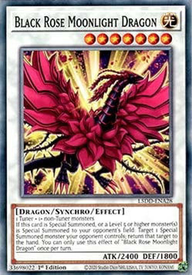 Black Rose Moonlight Dragon - L5DD-ENA28 - Common 1st Edition