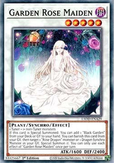 Garden Rose Maiden - L5DD-ENA29 - Common 1st Edition
