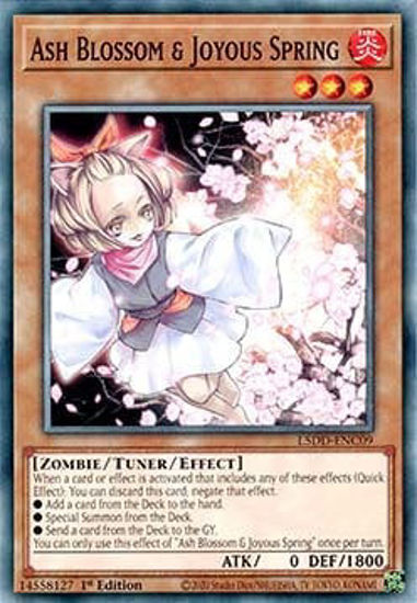 Ash Blossom & Joyous Spring - L5DD-ENC09 - Common 1st Edition