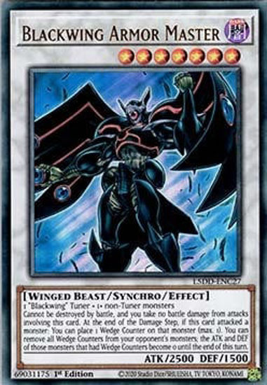 Blackwing Armor Master - L5DD-ENC27 - Ultra Rare 1st Edition