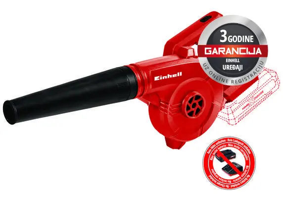 EINHELL Akumulatorski duvač TE-CB 18/180 Li-Solo