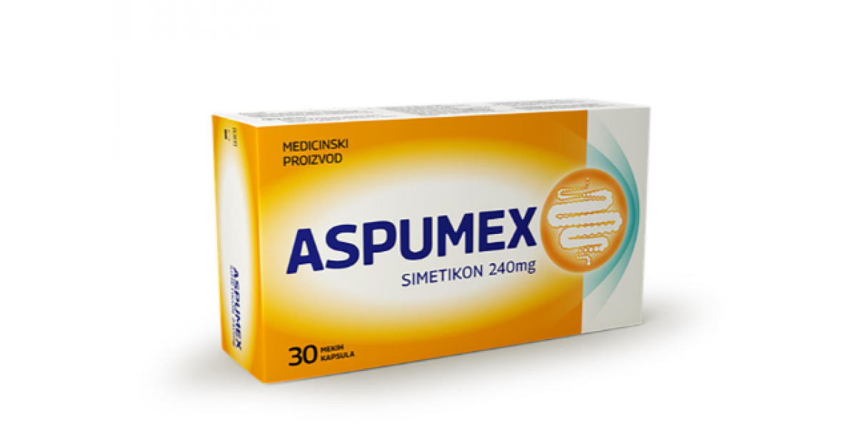 ASPUMEX SIMETIKON 240 MG KAPSULE A 30