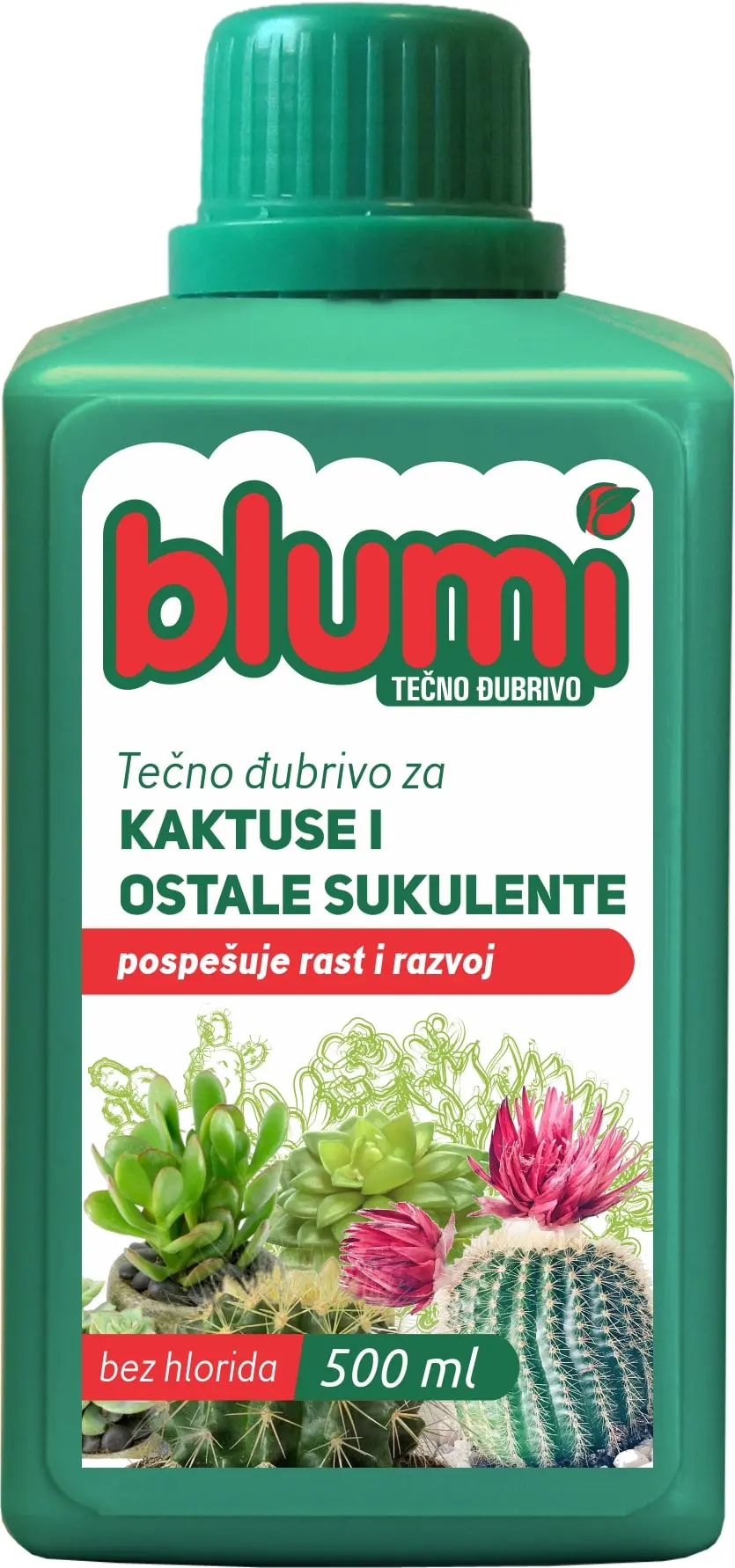 BLUMI Tečno đubrivo za kaktuse i ostale sukulente 0.5 l
