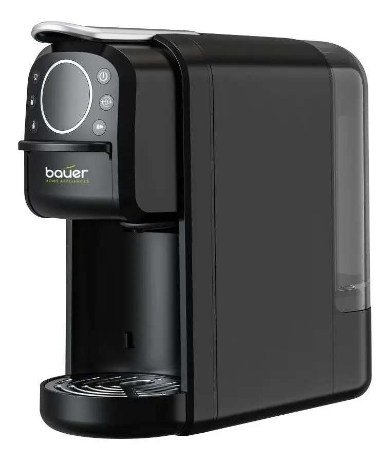 Bauer Aparat za espresso EM-610 GUSTA, 1400W, 20 bara, Kapsule, 0.7l, Crni