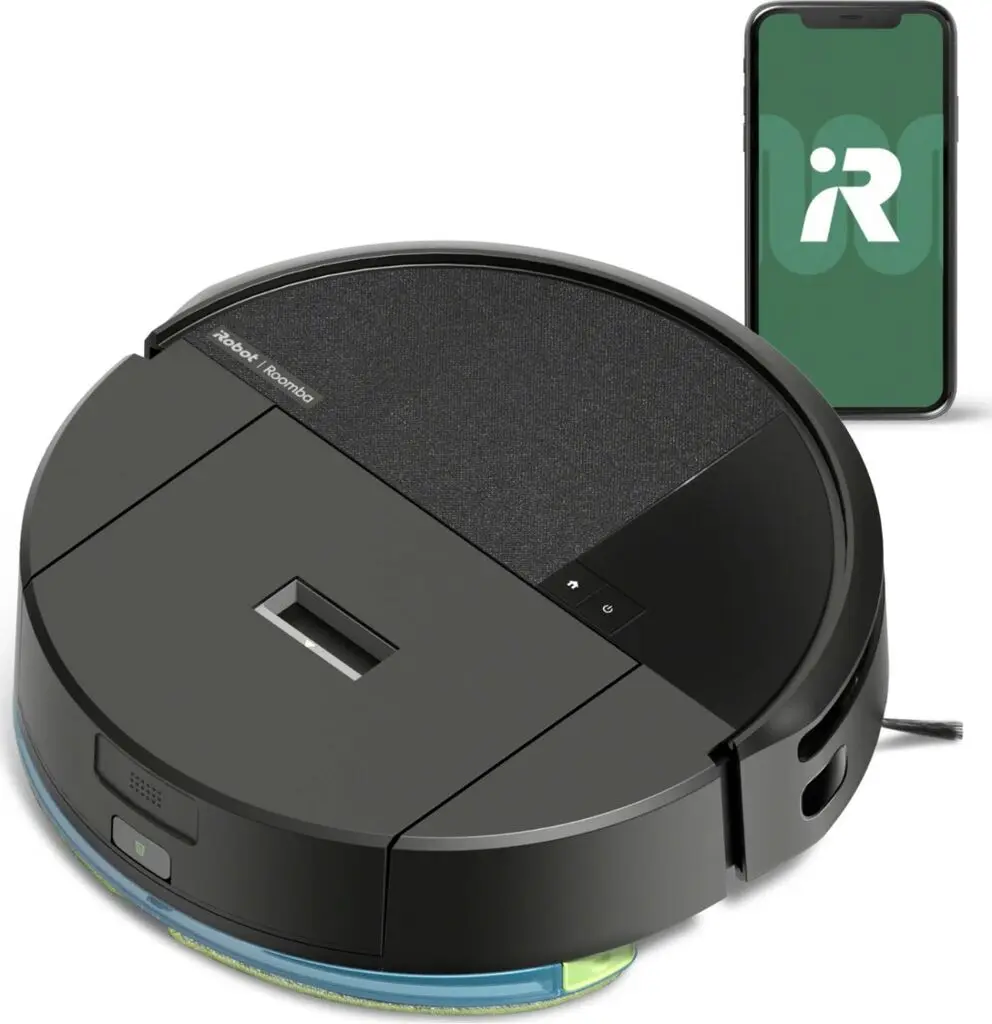 iRobot Robot usisivač i brisač Roomba Combo 205 DustCompactor L121040, Crni