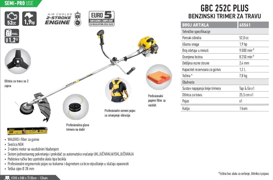 FF EA TRIMER BENZ.GBC 252C PLUS