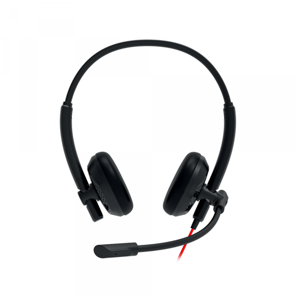 Slušalice Canyon PC headset HS-07 PC Mic 3.5/USB Flat 2.8m Black