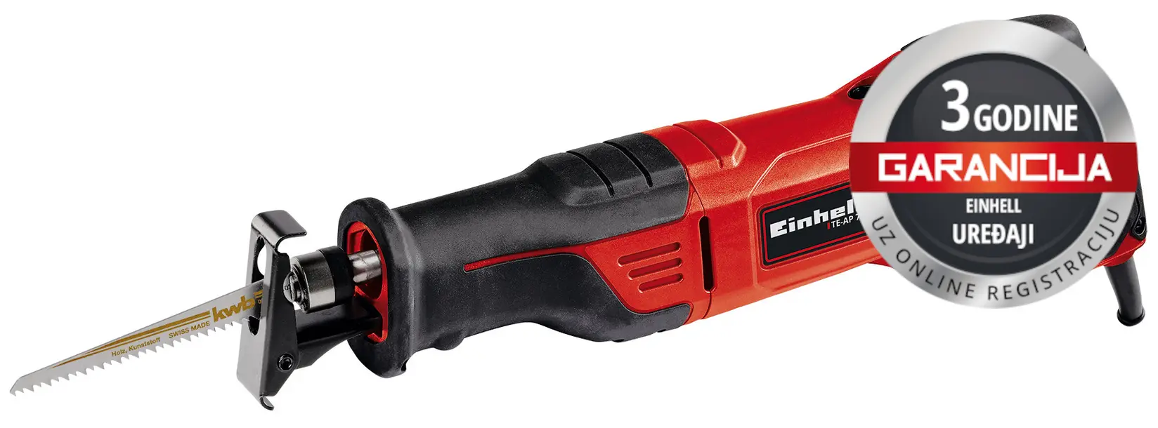 EINHELL Višenamenska testera TE-AP 750, 2800 spm, 750 W, Crno-crvena