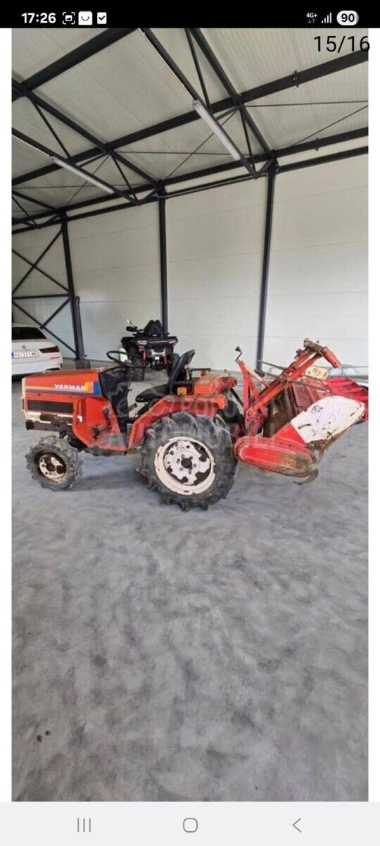 Traktor Yanmar F15d bez kabine