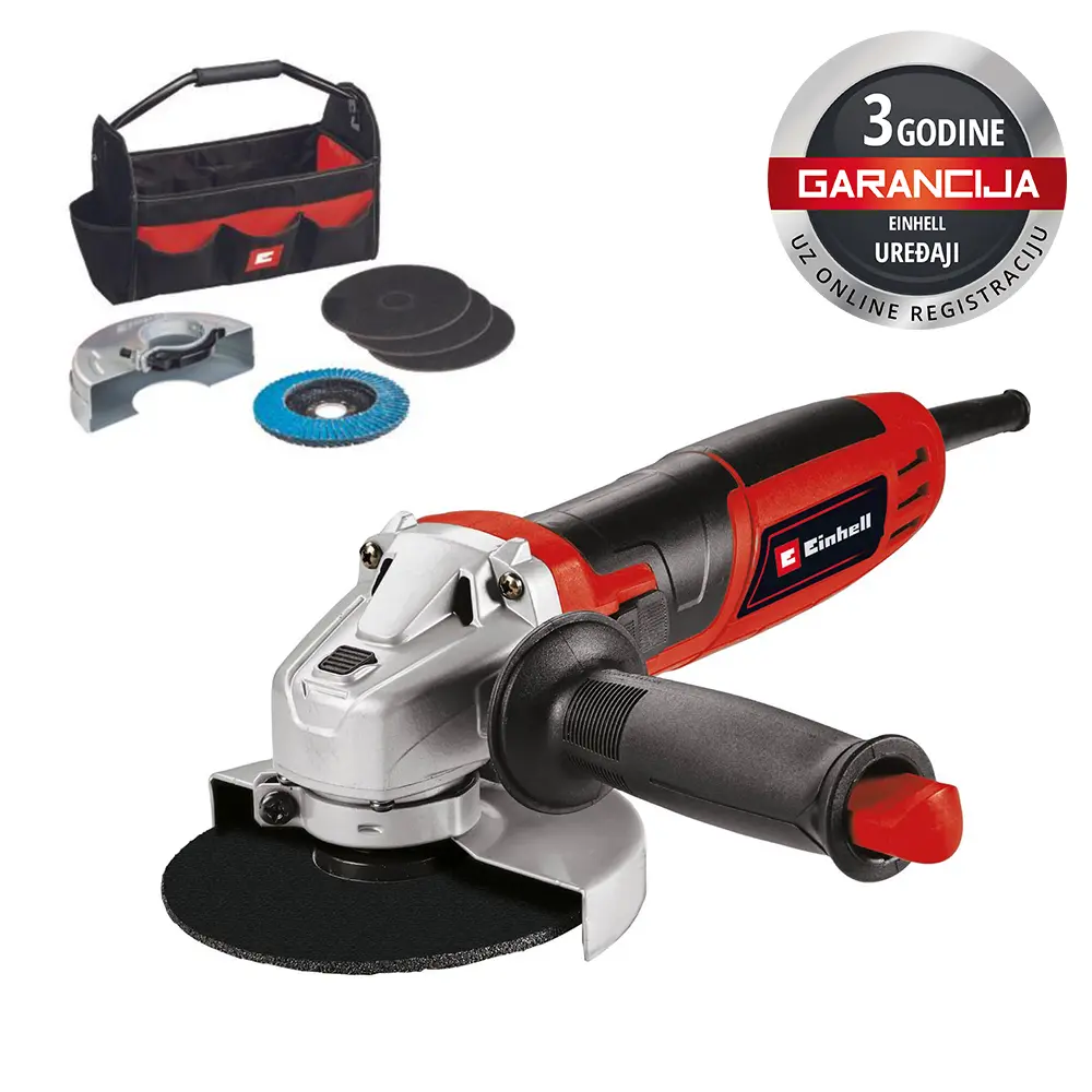 Einhell TC-AG 125/850 Kit Ugaona brusilica, 850 W