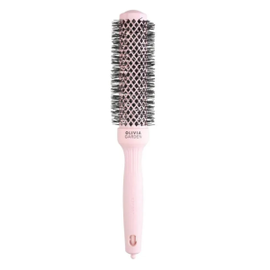OLIVIA GARDEN Četka za feniranje EXPERT BLOWOUT WAVY – SPEED PASTEL PINK – 35mm