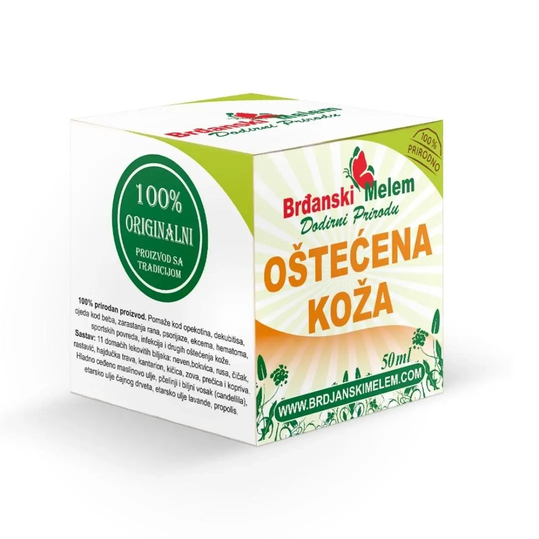 Brđanski Melem za Oštećenu Kožu 50 mL