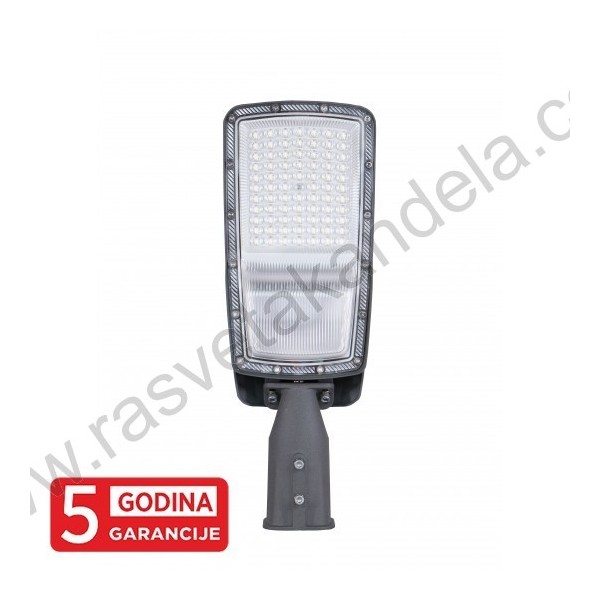 LED ulična svetiljka zglobna 50W 6500K M431050-S SMD LED siva