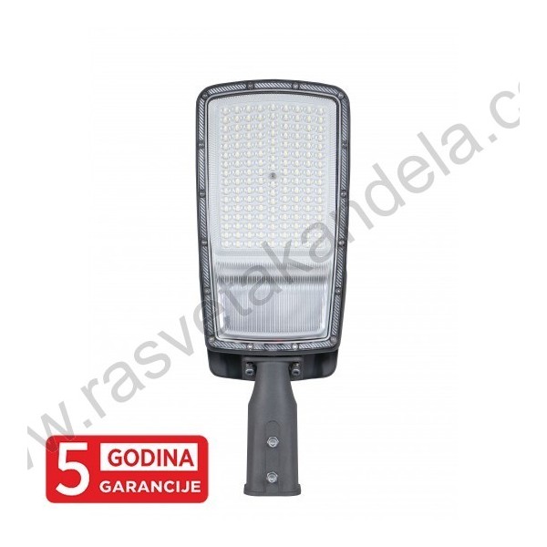 LED ulična svetiljka zglobna 100W 6500K M431100-S SMD LED siva