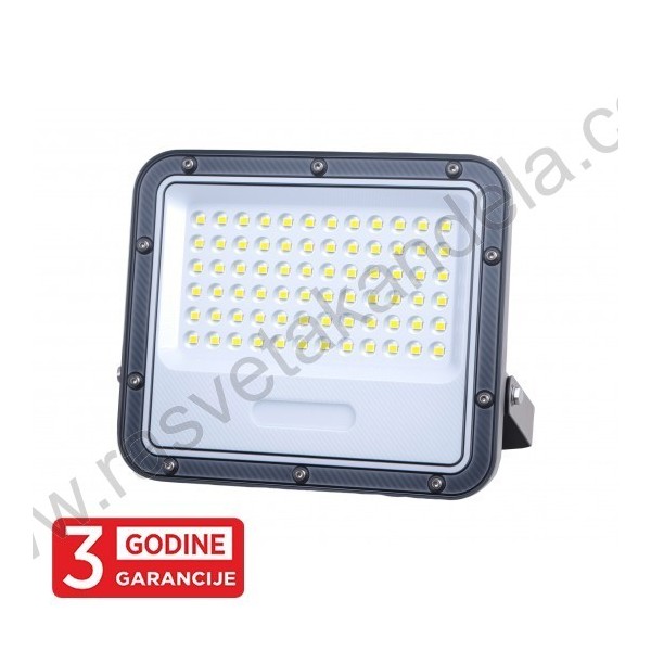 Led reflektor M456050-S SMD LED 50W 6500K sivi