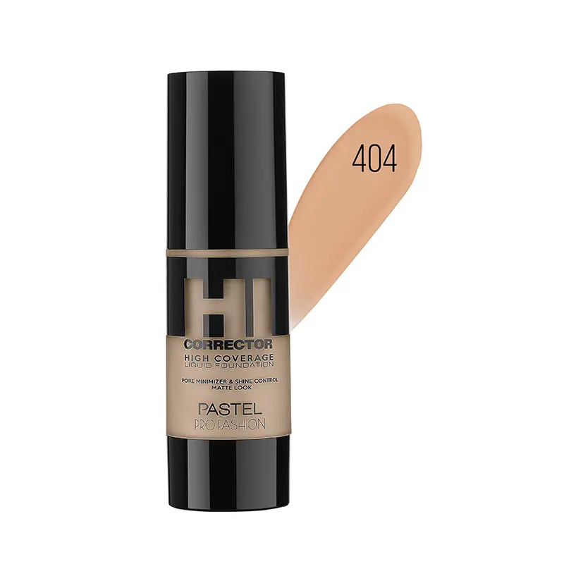 PASTEL Tečni puder za lice High Coverage 404