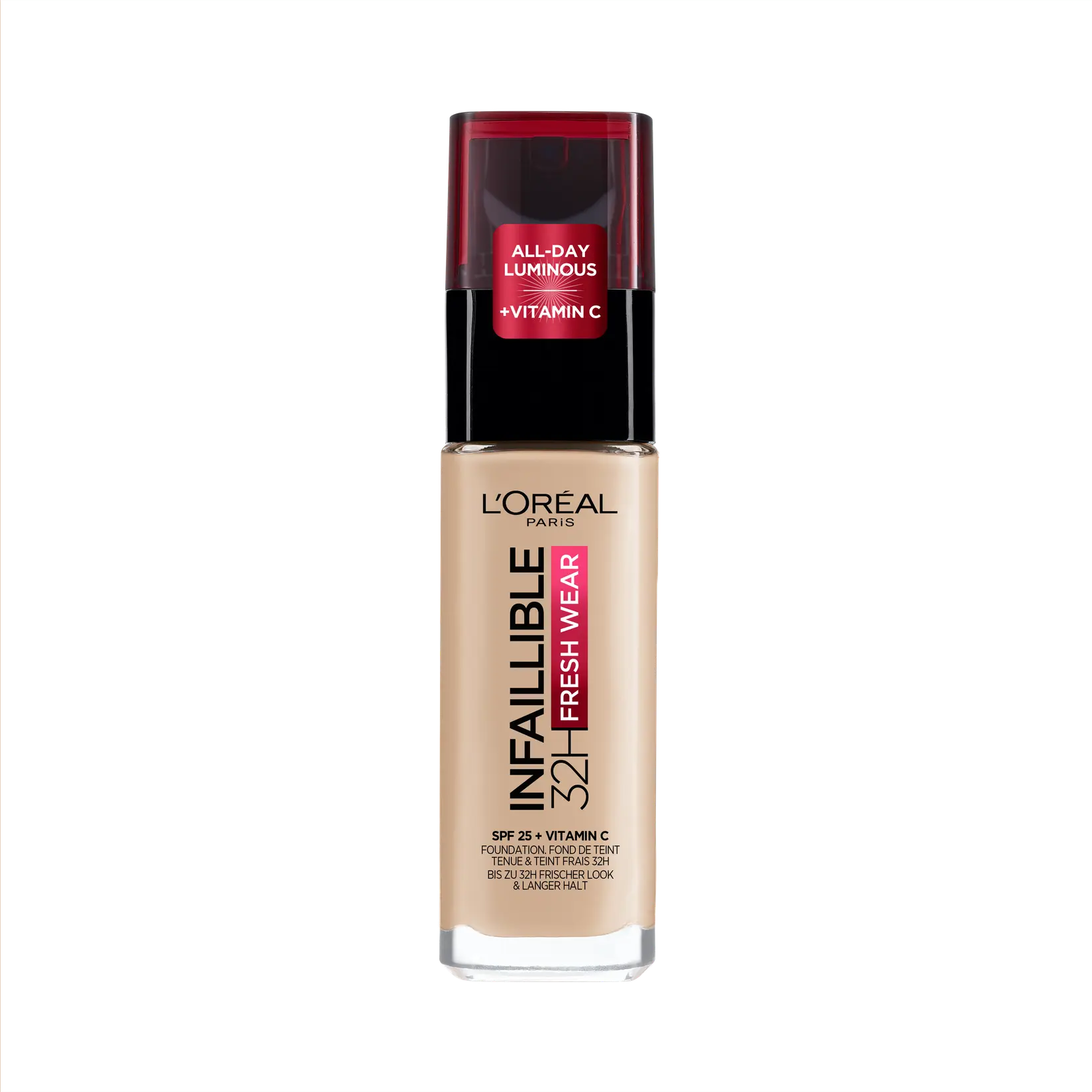 L'oreal Tečni puder sa pumpicom Ineutralfaillible Founeutraldationeutral 130 Beige Peau/Tr 30 ml 0.1 g True Beige