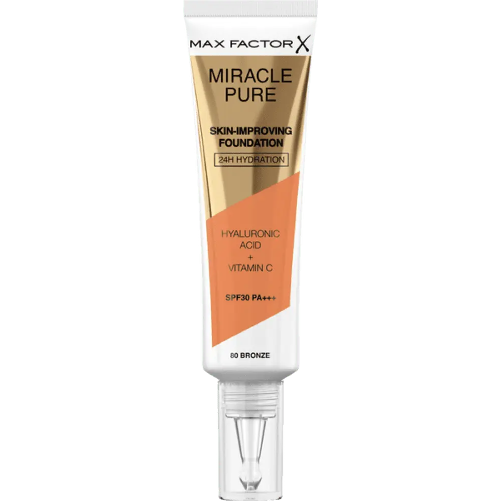 MAX FACTOR Tečni puder Miracle pure 80 Bronze