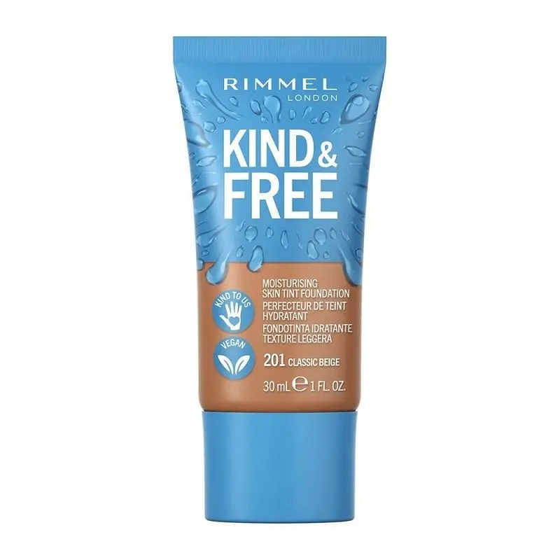 RIMMEL LONDON Tečni puder Kind&Free 201