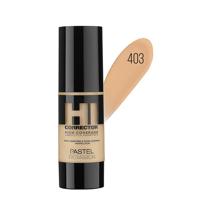 PASTEL Tečni puder za lice High Coverage 403
