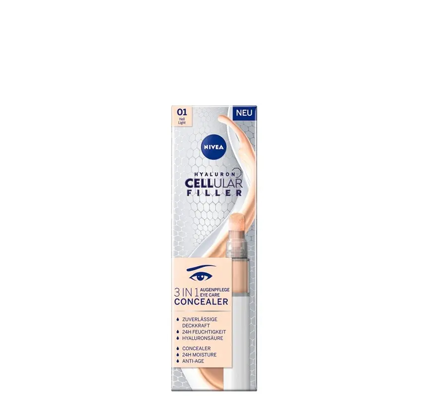 Nivea Korektor Cellular Filler 3u1 01, Light, 4ml
