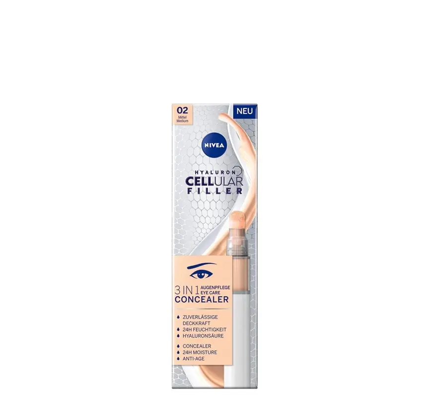 Nivea Korektor Cellular Filler 3u1 02, Medium, 4ml