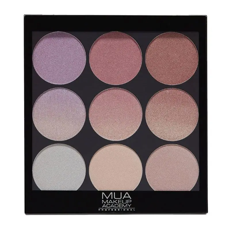 MUA Paleta hajlajtera Gradient Light Glimmering Gemstones