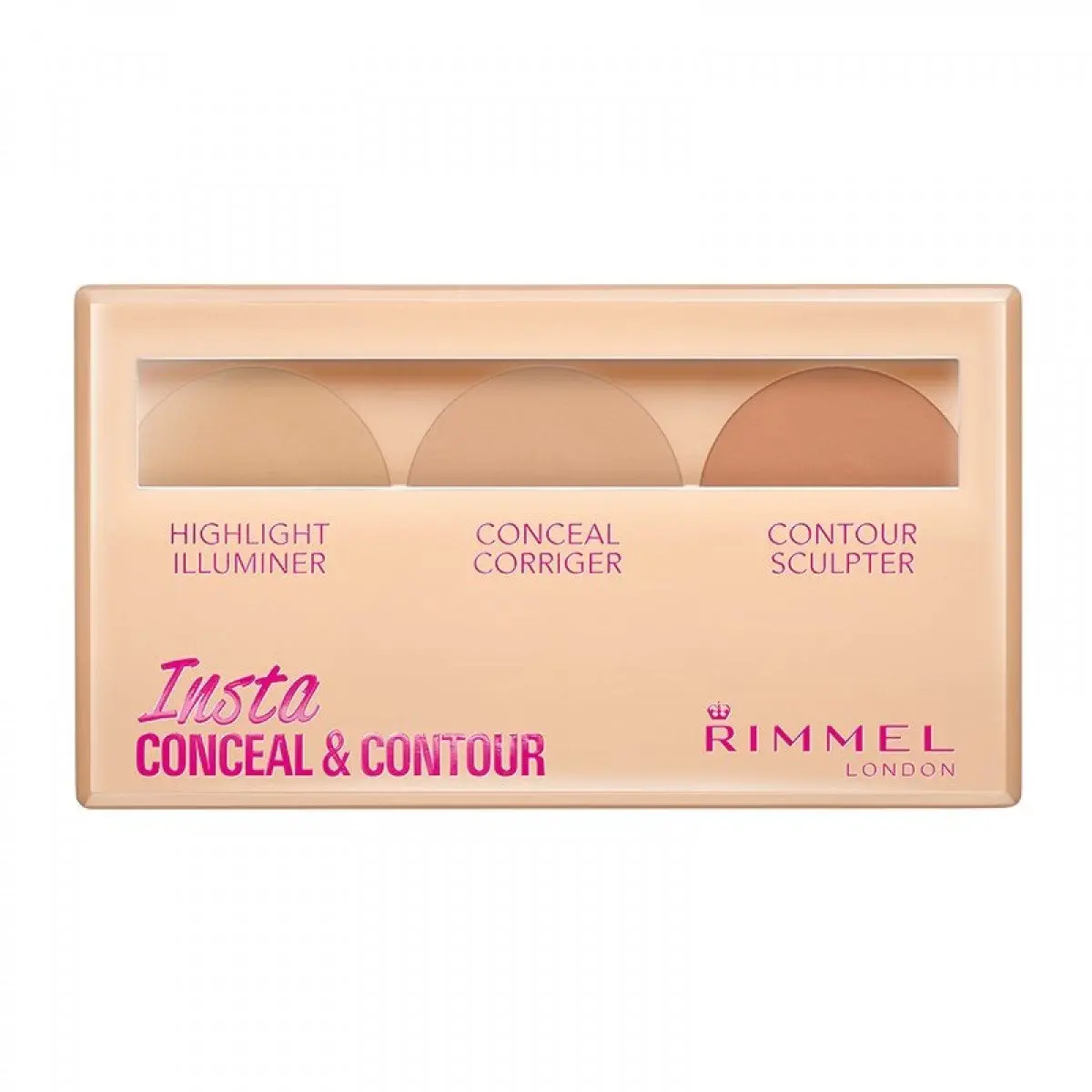 RIMMEL Paleta za konturisanje Insta Conceal Contour 010 Light