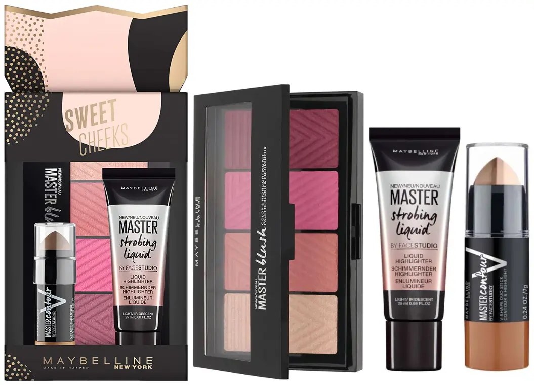 MAYBELLINE Poklon set Maybelline Sweet Cheeks 3/1
