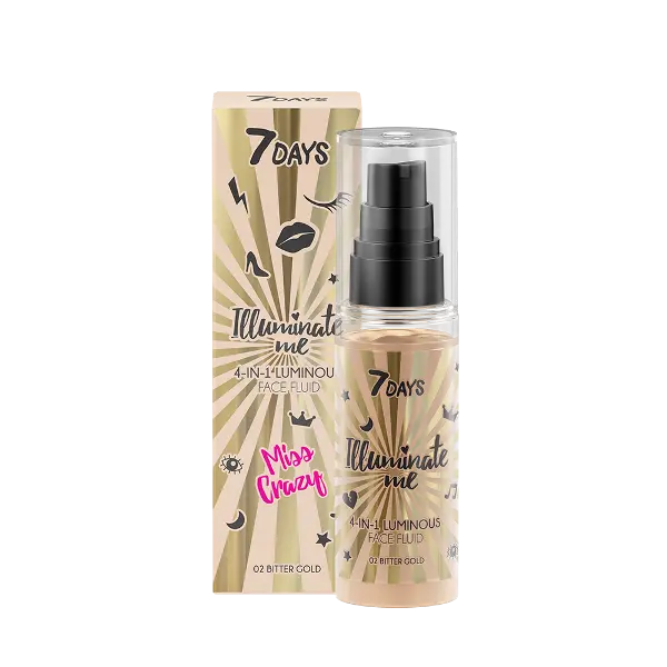 7Days Illuminate Me Luminous Tečna krema 4U1 Miss Crazy, 50 ml