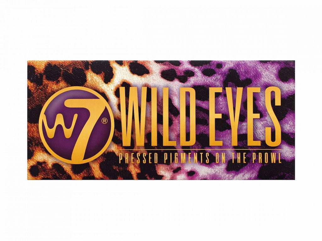 W7 Paleta senki i pigmenata za oči Wild Eyes