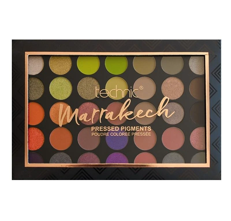 TECHNIC COSMETICS Paleta senki i pigmenata Marrakech