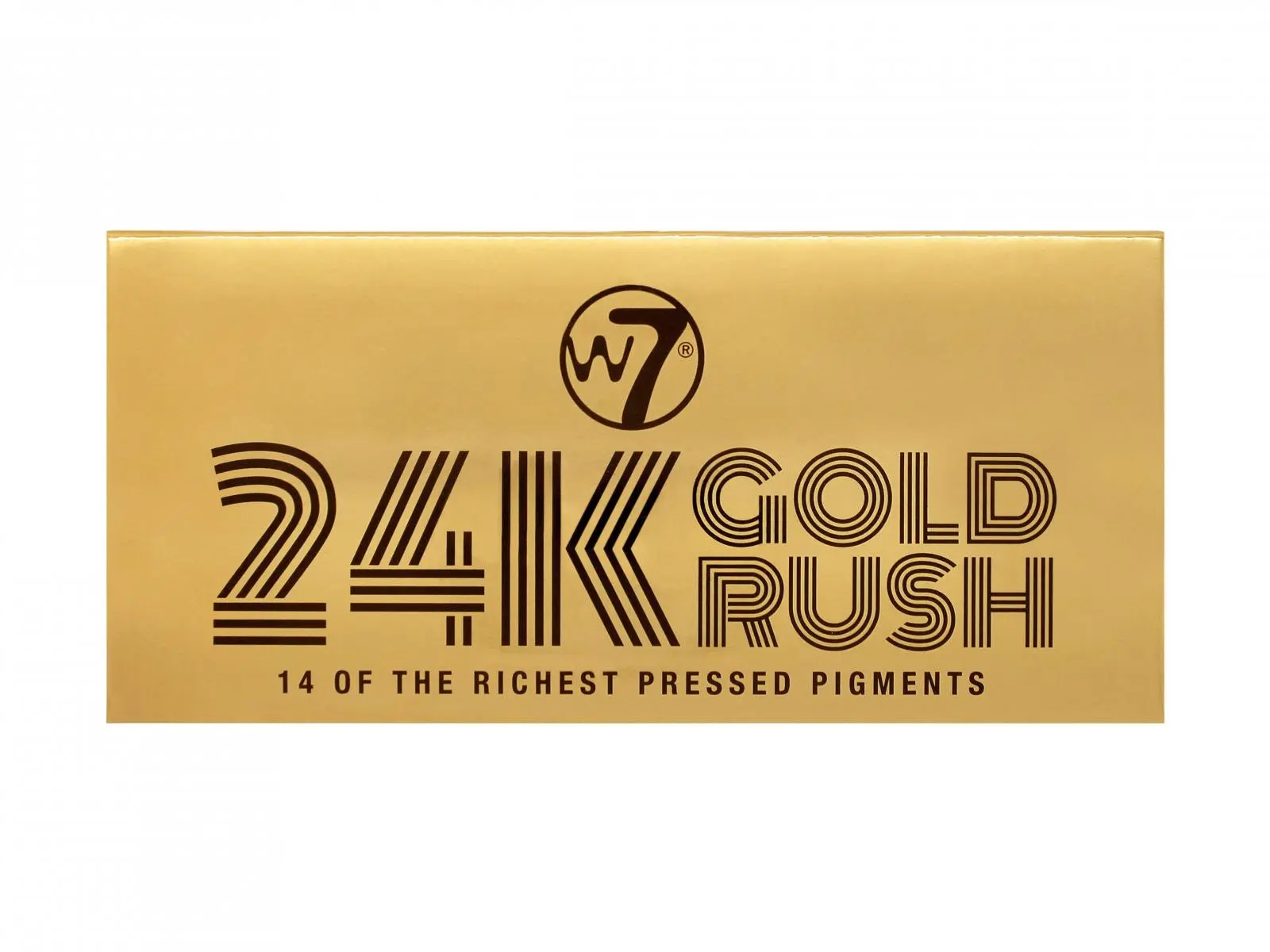 W7 Paleta senki i pigmenata za oči 24K Gold Rush Pressed