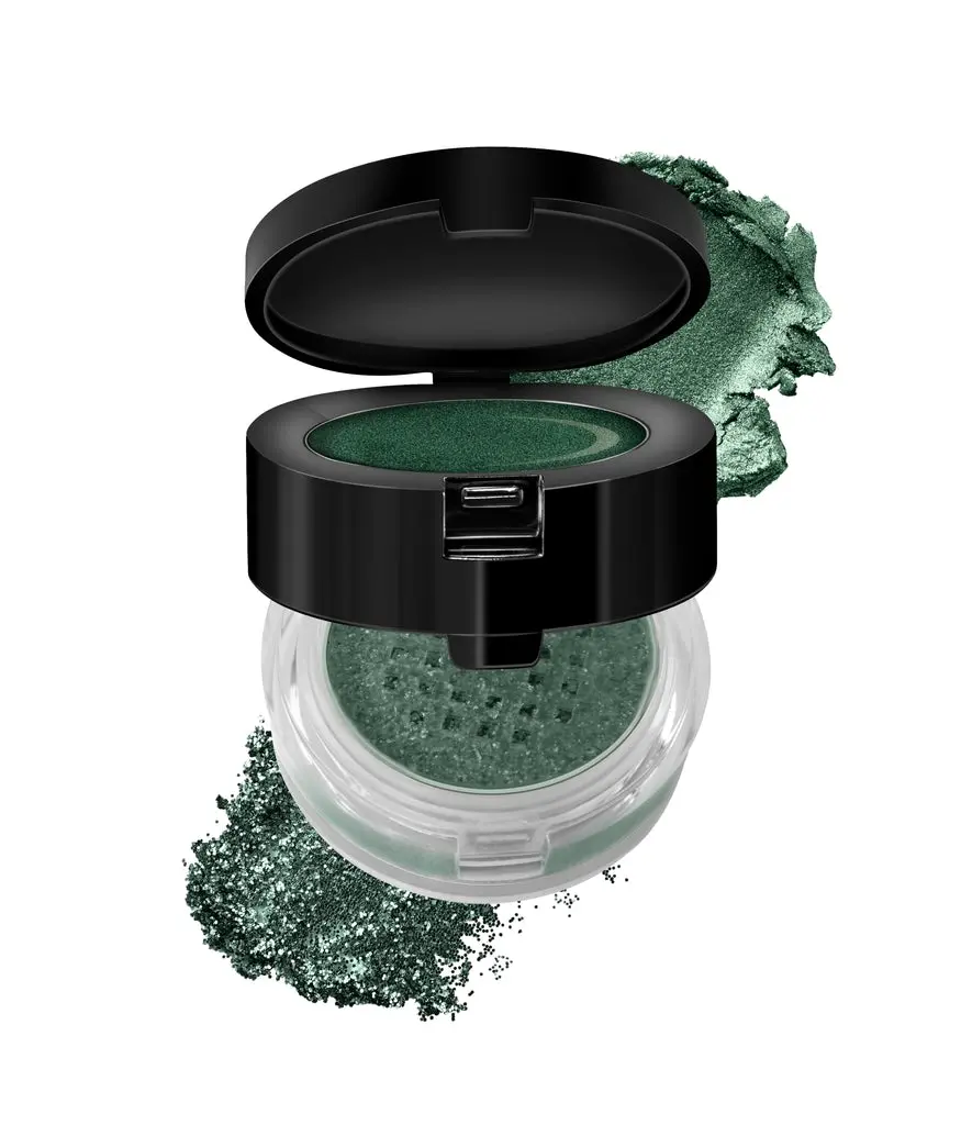Kokie Cosmetics Duo metalik Senke za oči, Zelena