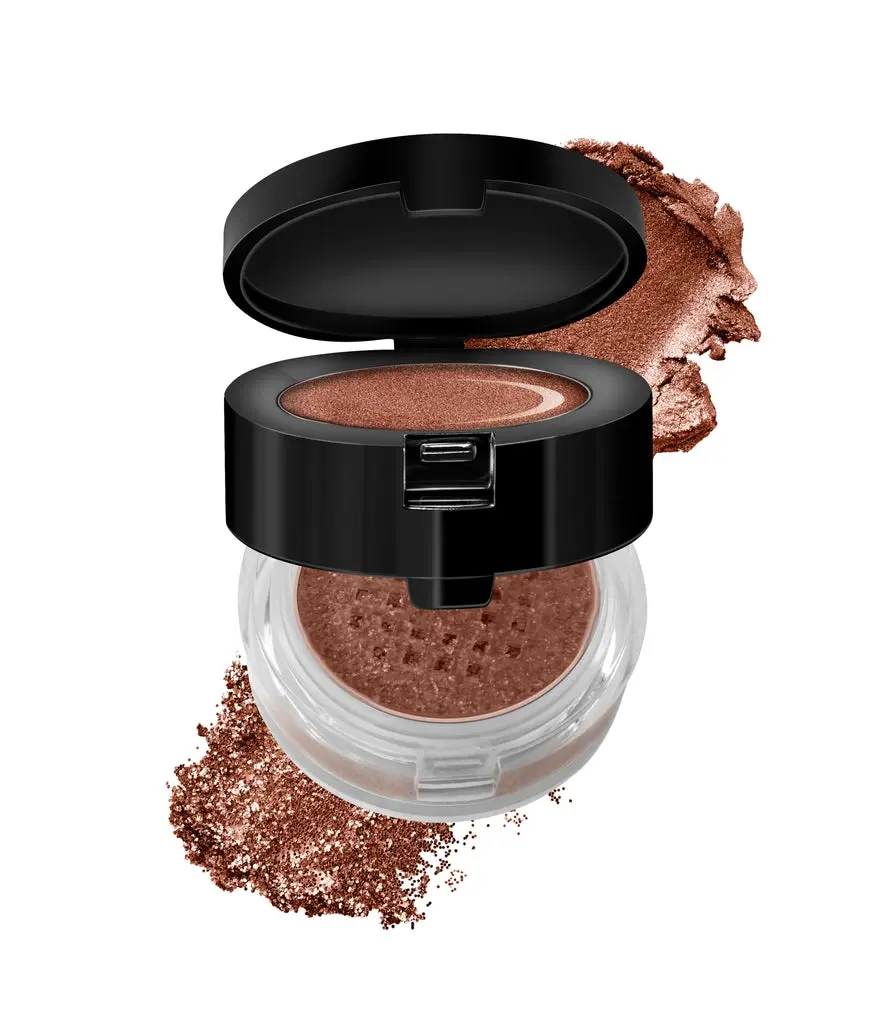 Kokie Cosmetics Duo metalik Senke za oči, Bronzana
