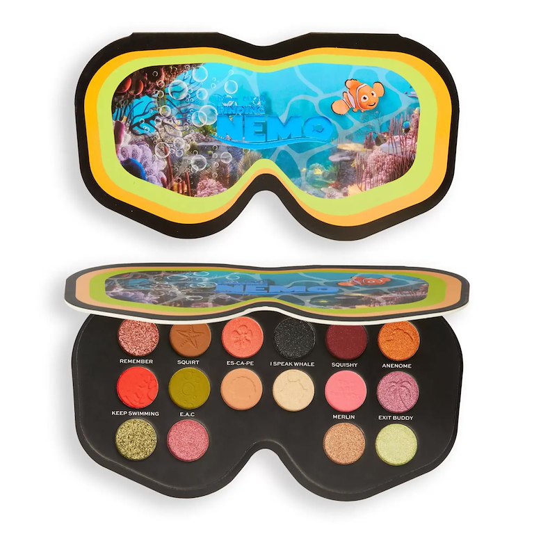 MAKEUP REVOLUTION Finding Nemo Paleta senki, P.Sherman, 16.2 g